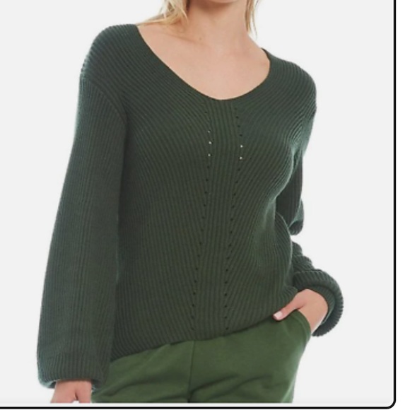 Splendid | Sweaters | New Splendid Womens Jaylynn V Neck Band Sleeve ...